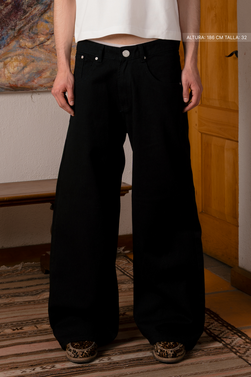 WB Jeans Deep Black – FATE