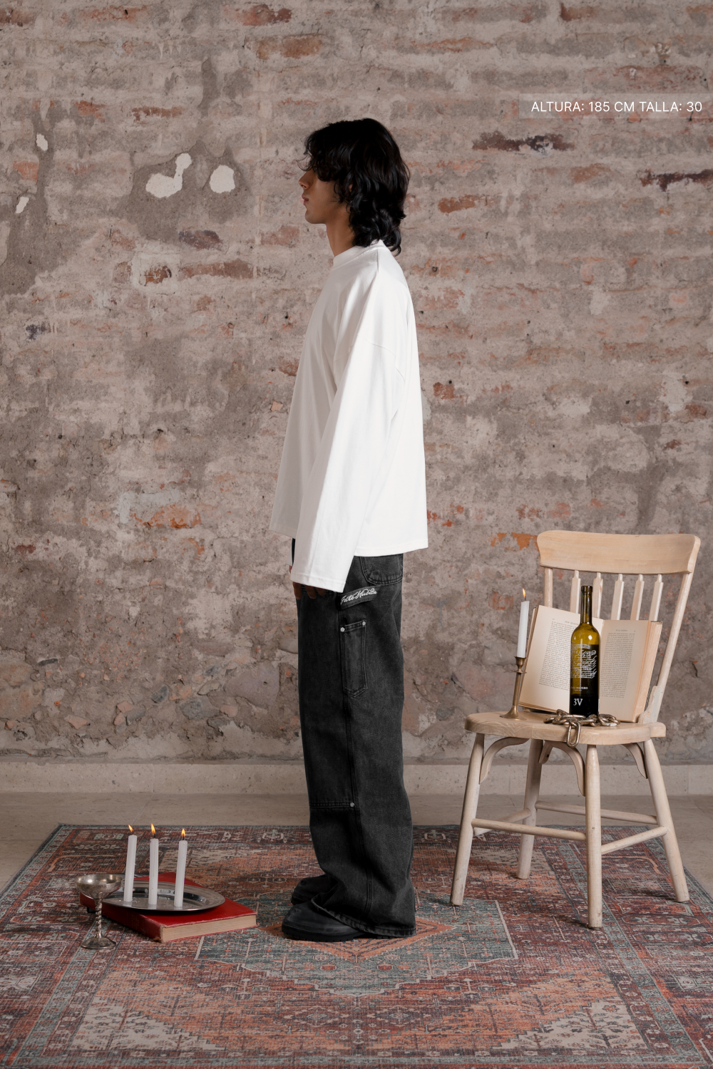 WB Jeans Carpenter Black Stone – FATE